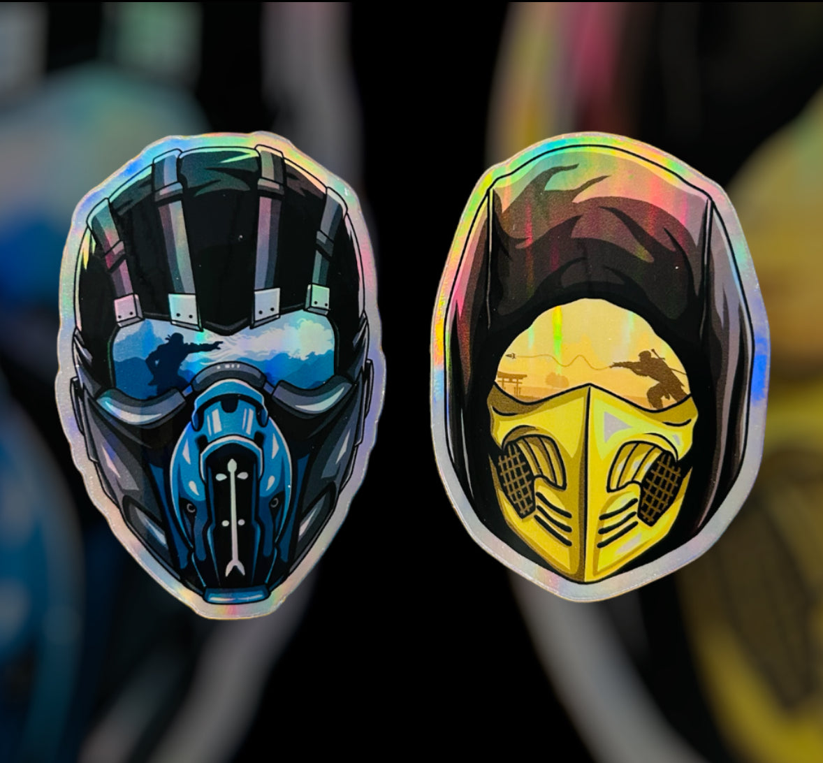 Sub Vs Scorp Holo Sticker Set – Aerospace Mission Operations