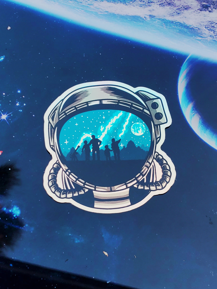 Inspiration - Holographic Sticker – Aerospace Mission Operations