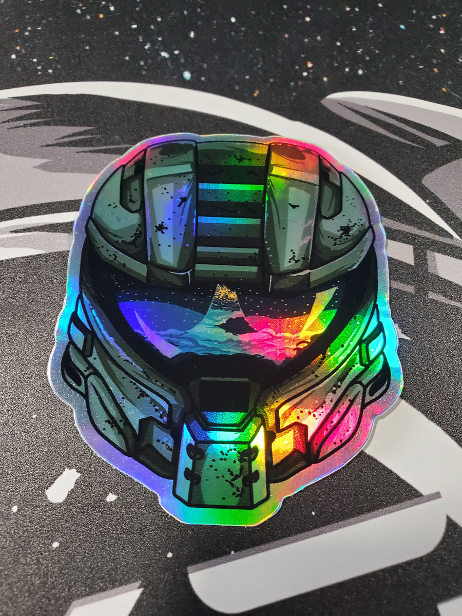 HMC Tribute Helmet Sticker [ Holo ] – Aerospace Mission Operations